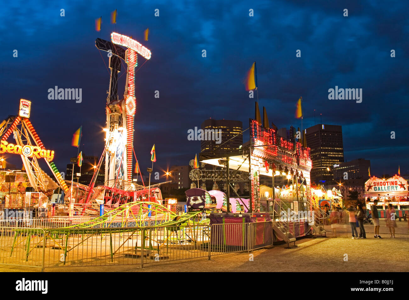 Carnival rides hi-res stock photography and images - Alamy