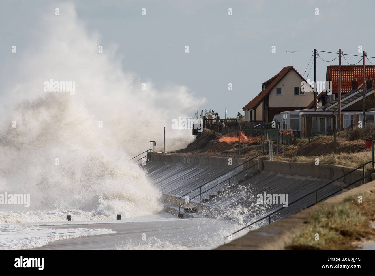 spring tides Ostend, North Norfolk Stock Photo - Alamy