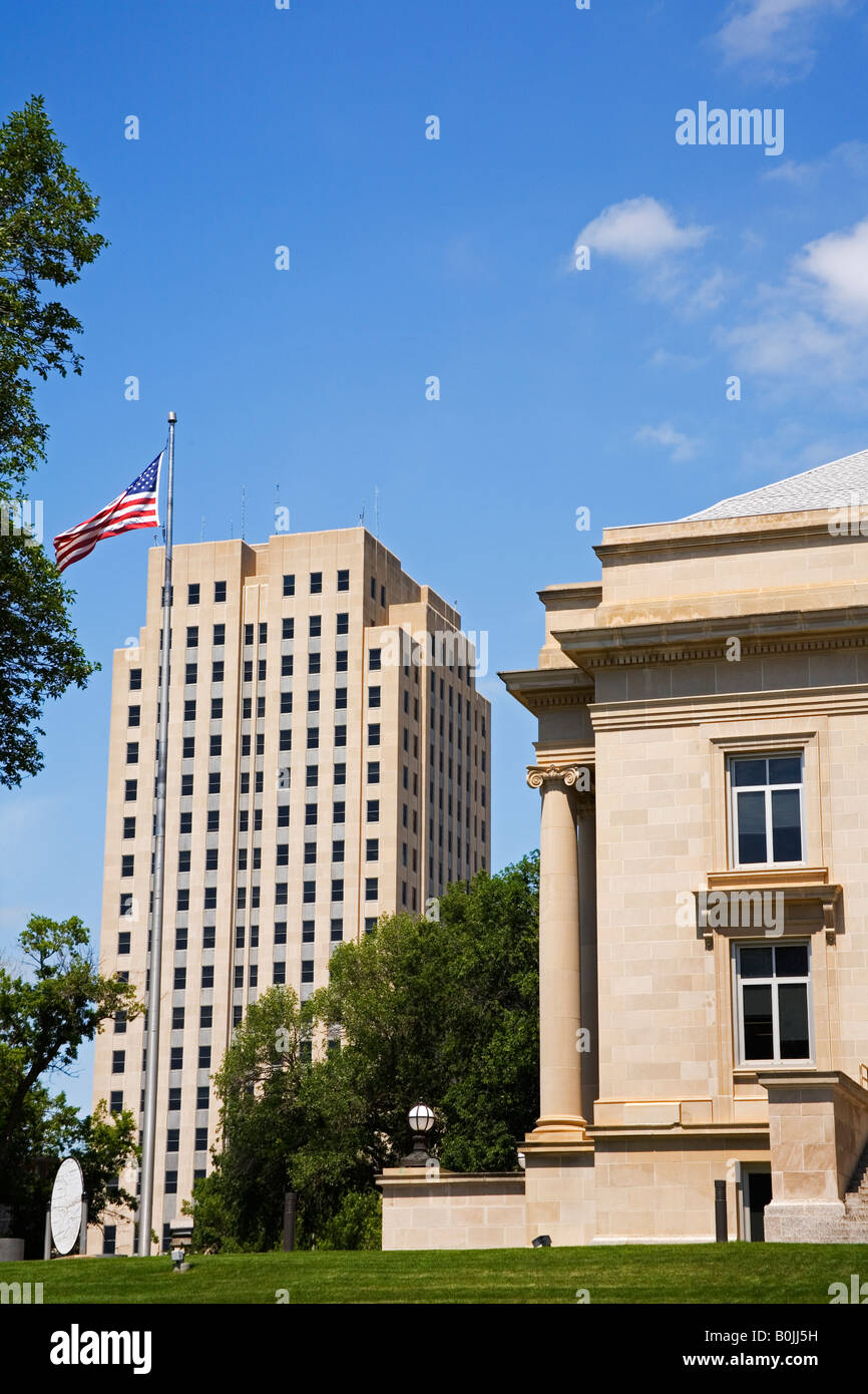State Library State Capitol Bismarck North Dakota USA Stock Photo - Alamy