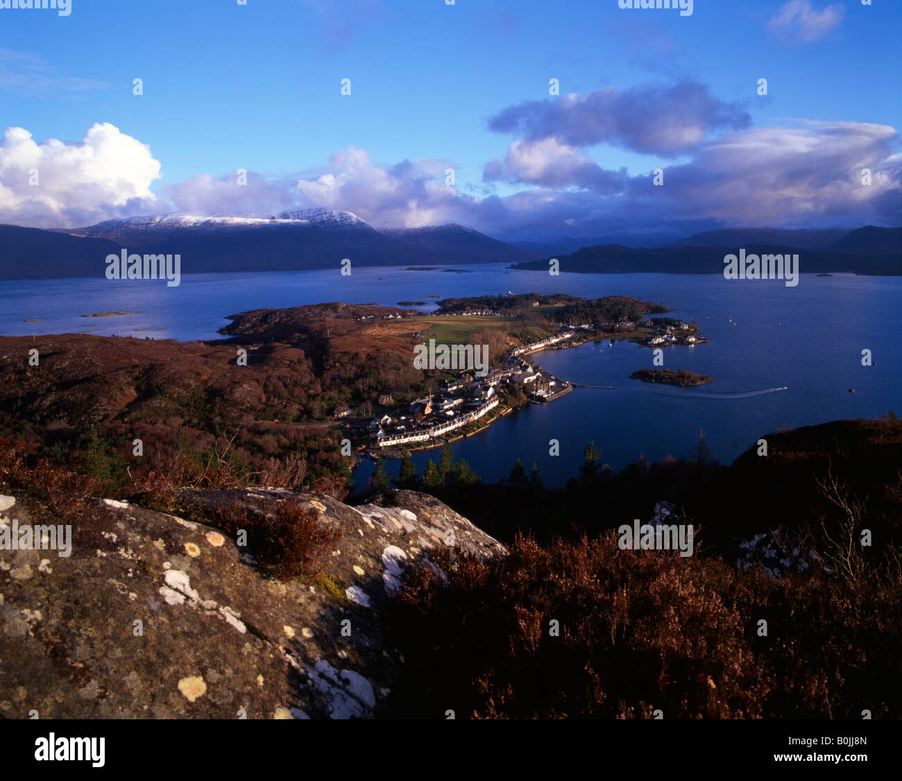 Sunset loch carron hi-res stock photography and images - Alamy