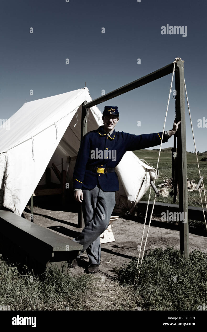 Fort Lincoln State Park Mandan North Dakota USA Stock Photo - Alamy