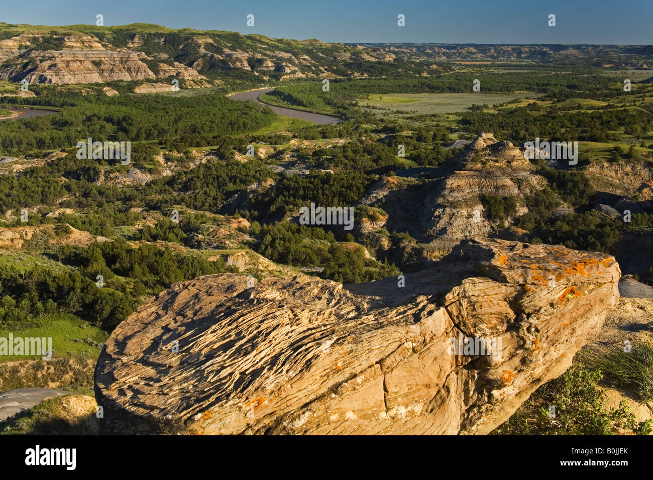 Oxbow Bend Overlook Theodore Roosevelt National Park North Unit Watford ...