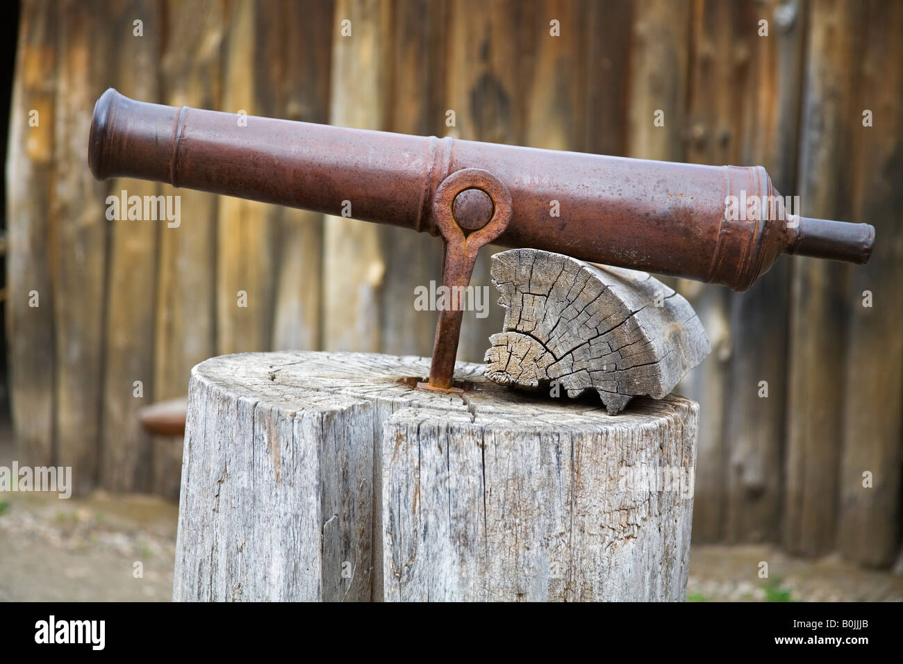 Fort Mandan Historic Site Washburn North Dakota USA Stock Photo - Alamy