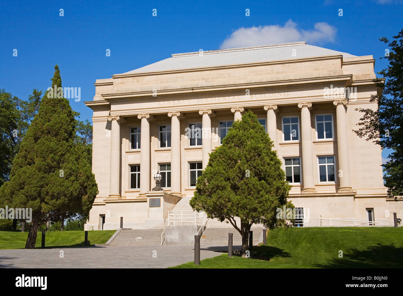 State Library State Capitol Bismarck North Dakota USA Stock Photo - Alamy