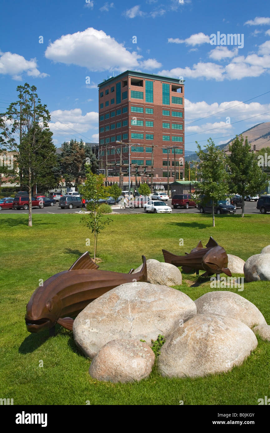 Caras Park Missoula Montana USA Stock Photo - Alamy