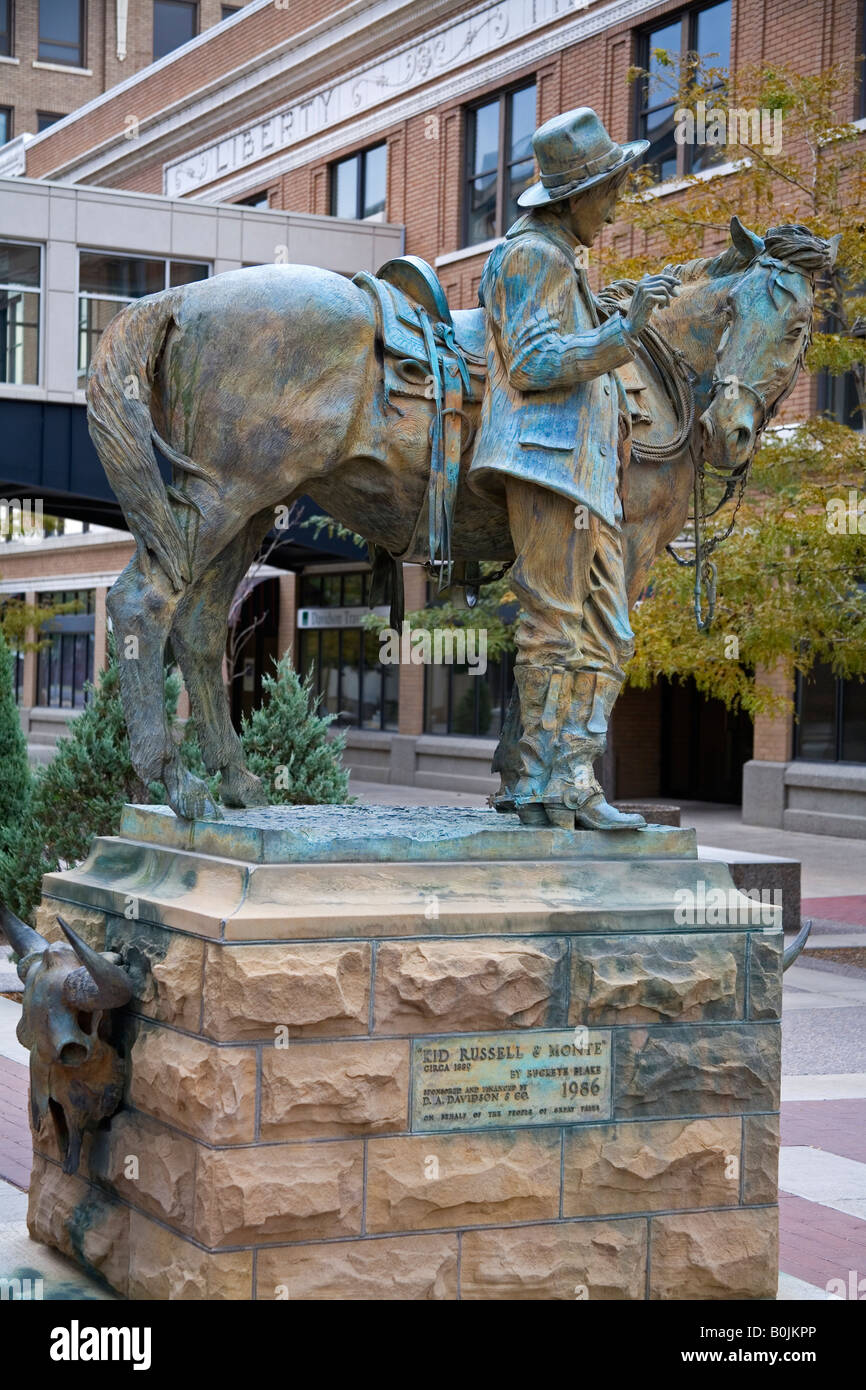 Kid Russell Monte by Buckeye Blake Downtown Great Falls Montana USA ...