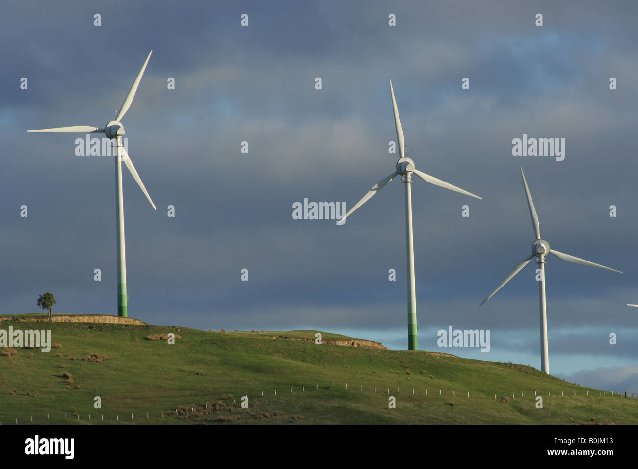 Three windmills on a hill hi-res stock photography and images - Alamy