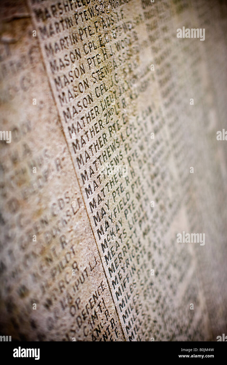 War memorial detail hi-res stock photography and images - Alamy