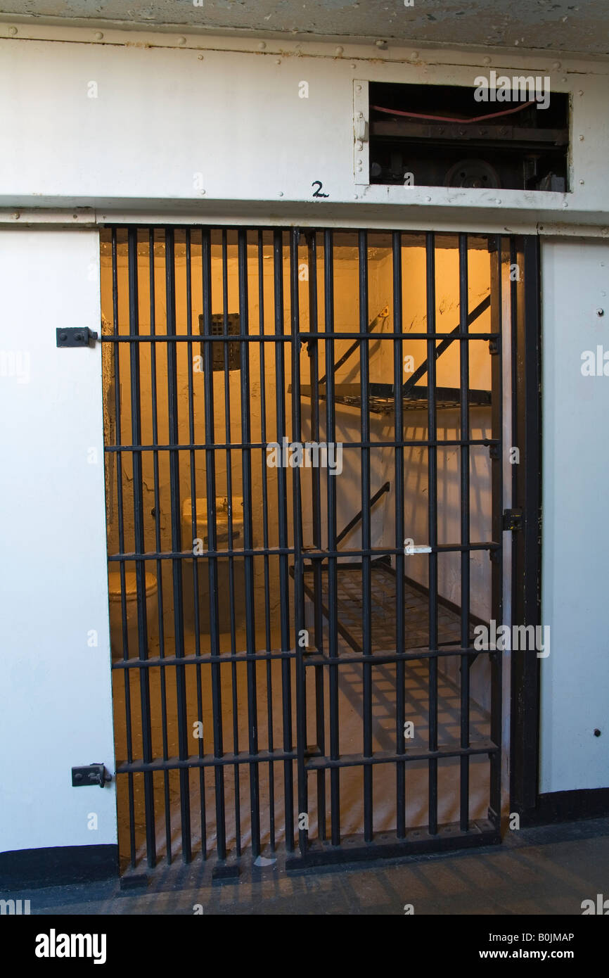 Cell Block Old Montana Prison Museum City of Deerlodge Montana USA ...