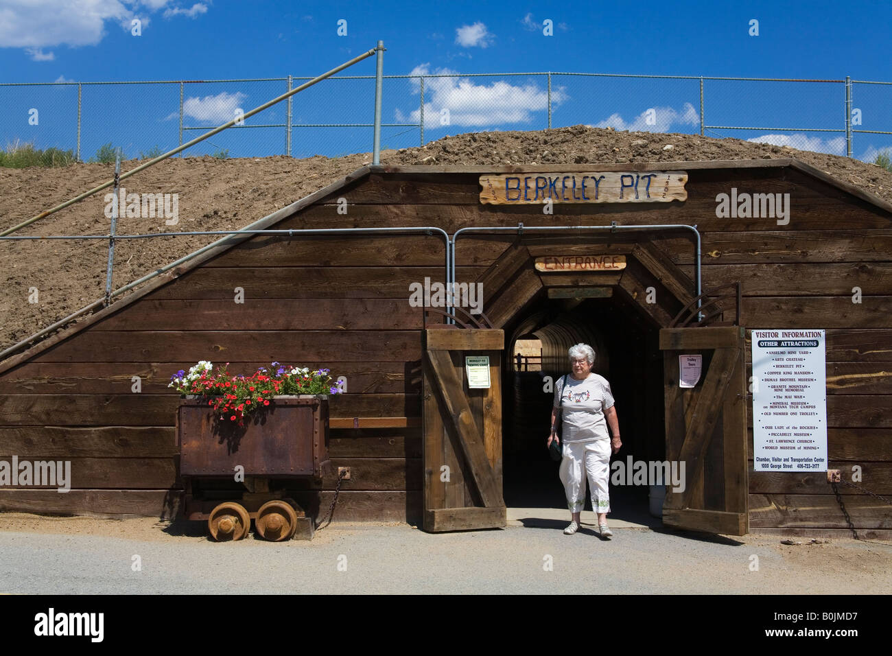 Berkeley Pit Butte Montana USA Stock Photo - Alamy