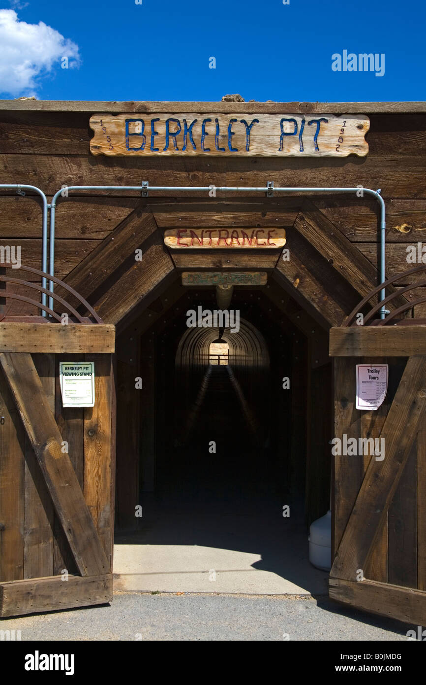 Berkeley Pit Butte Montana USA Stock Photo - Alamy