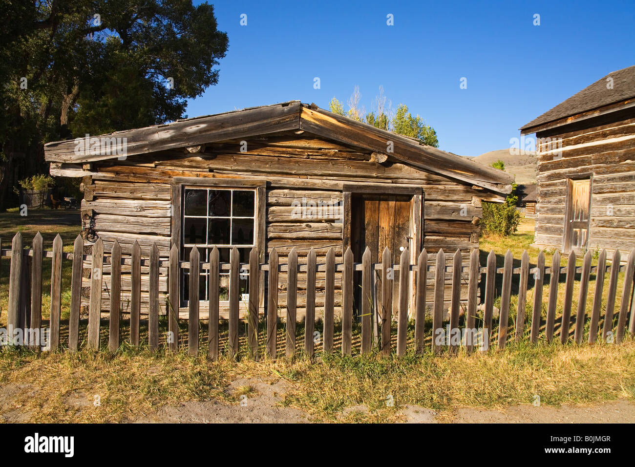 Nevada City Ghost Town Museum Bozeman Region Montana USA Stock Photo ...
