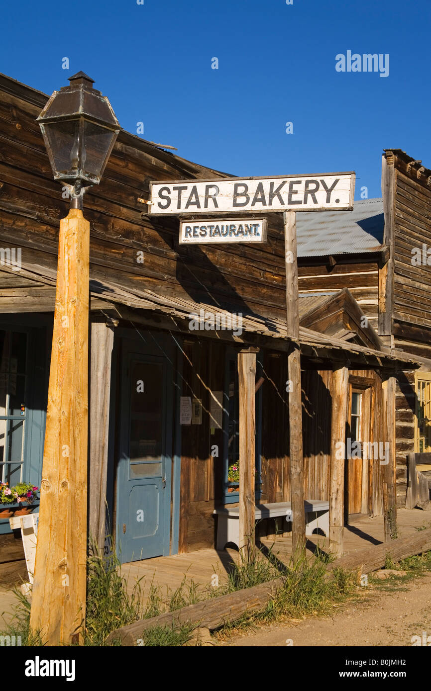 Nevada City Ghost Town Museum Bozeman Region Montana USA Stock Photo ...