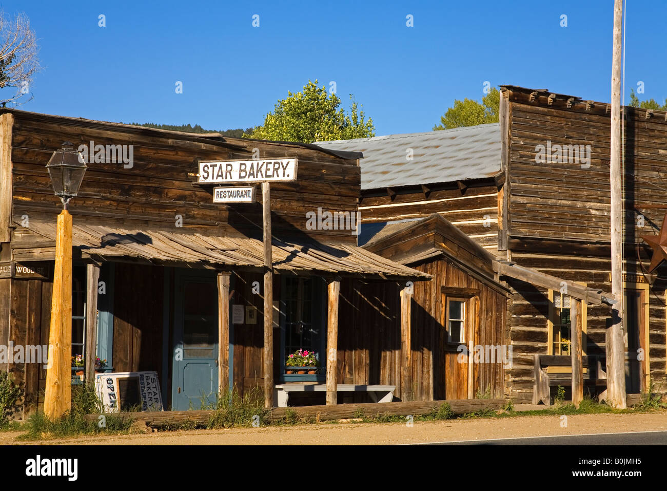 Nevada City Ghost Town Museum Bozeman Region Montana USA Stock Photo ...