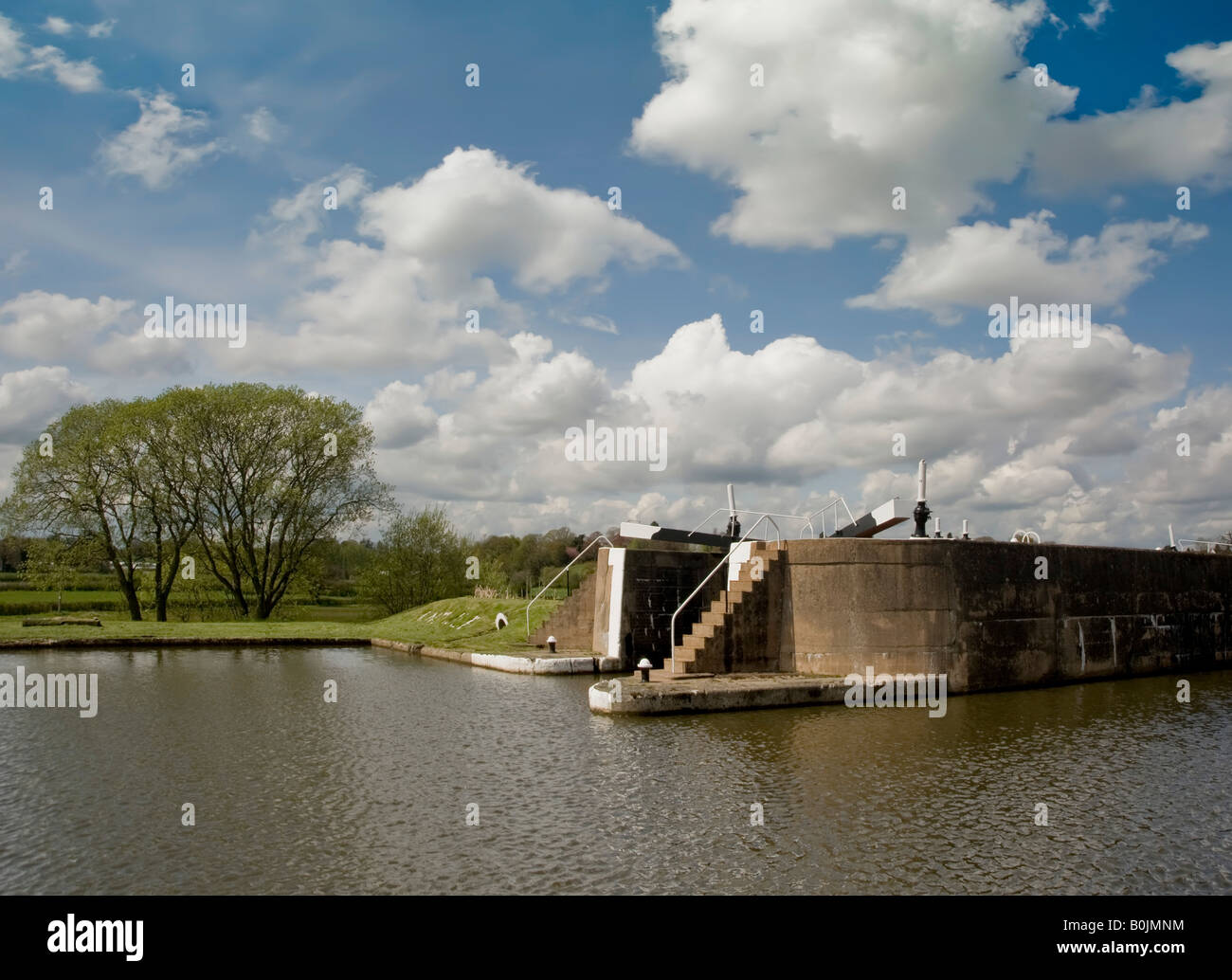 knowle canal lapworth flight locks warwickshire midlands england uk ...