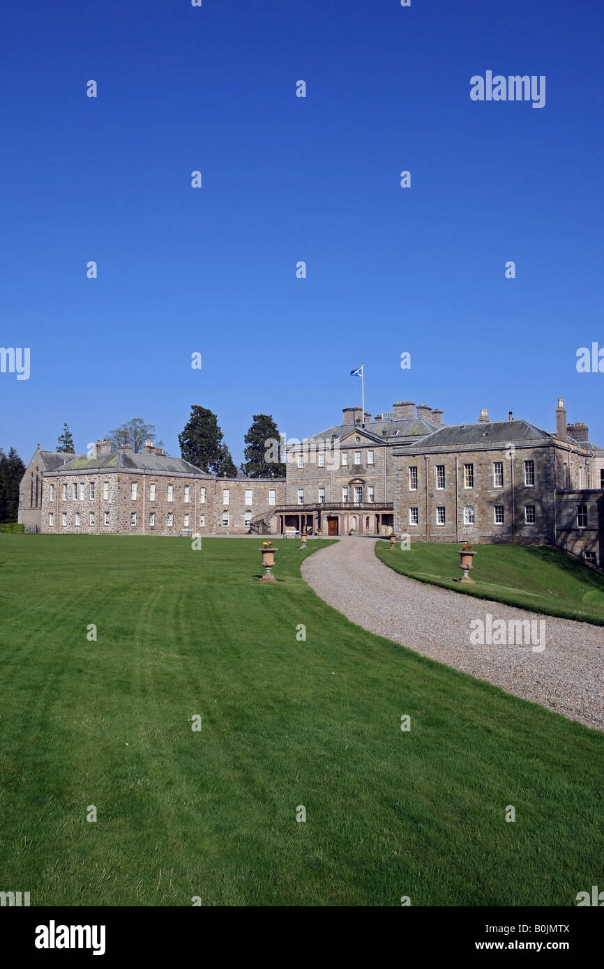 The stately home of Haddo House, home to the Gordon family for over 400 ...