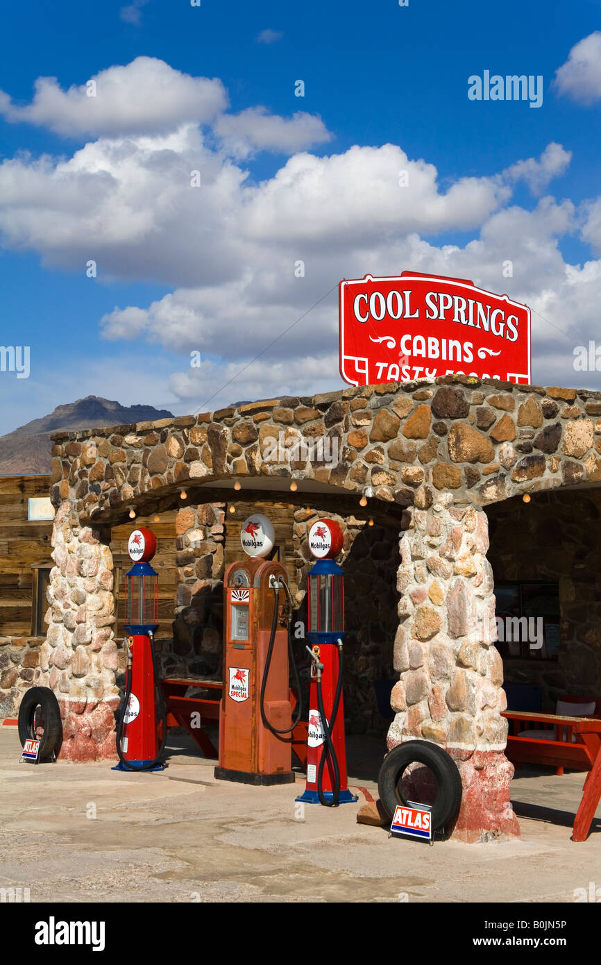 Historic Gas Station Route 66 Cool Springs Arizona USA Stock Photo - Alamy