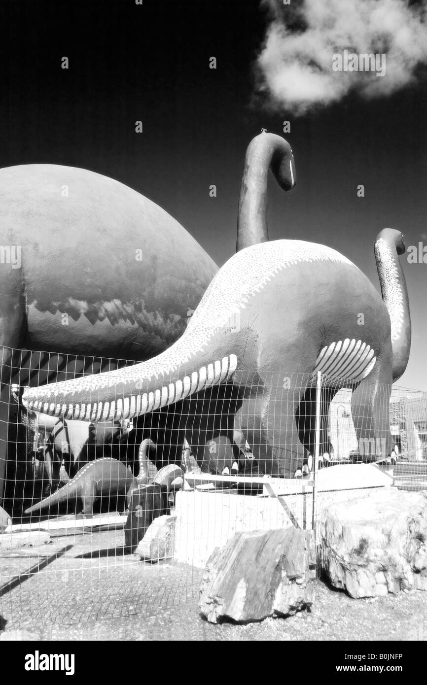 Route 66 arizona dinosaur hi-res stock photography and images - Alamy