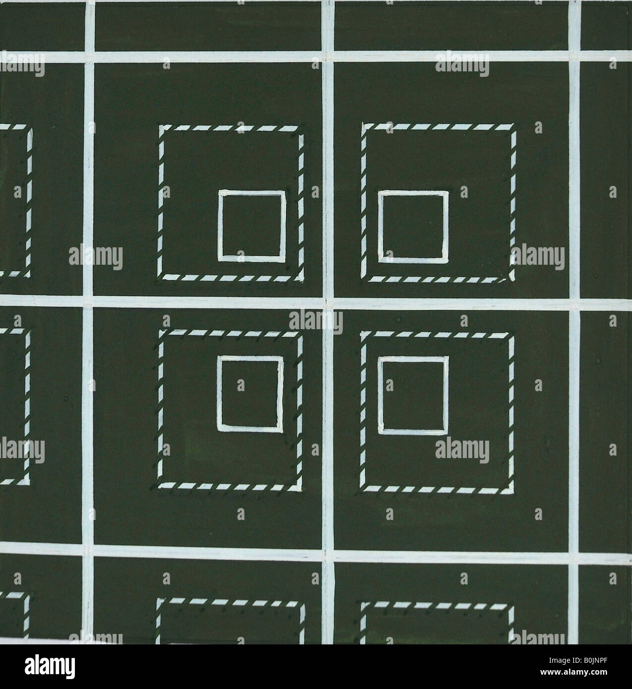 Design " Shadow squares" negative By Frank Kean Stock Photo - Alamy