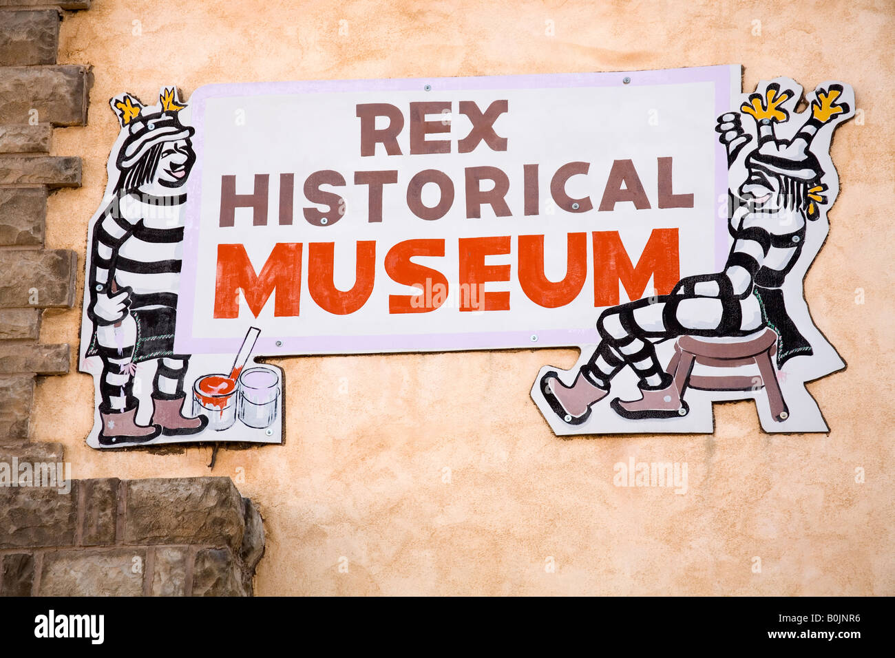 Sign Rex Historical Museum Historic Route 66 Gallup New Mexico USA ...