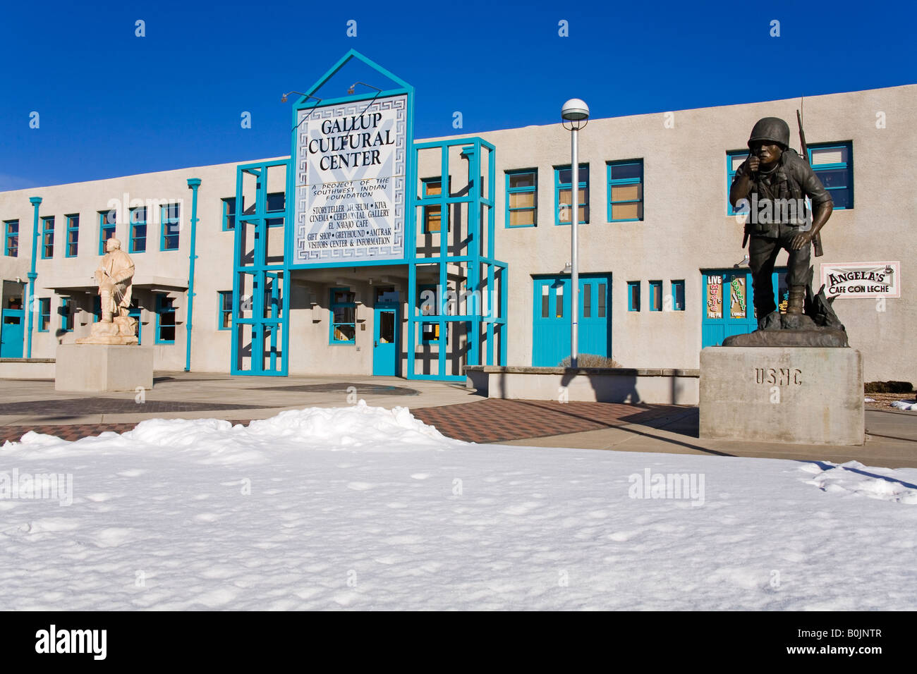 Navajo Code Talker Monument Gallup Cultural Center Historic Route 66 ...