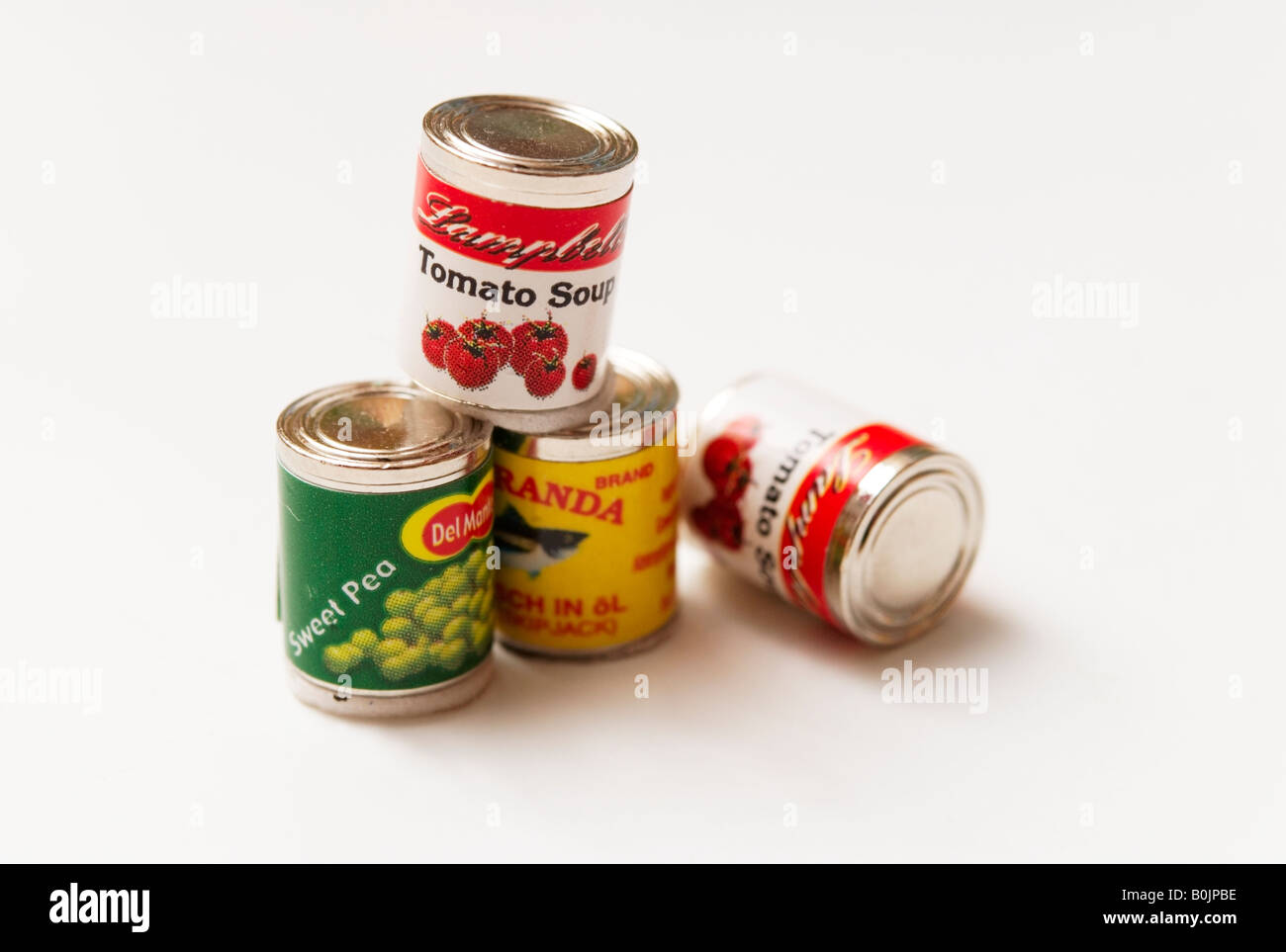 Cans Miniature High Resolution Stock Photography and Images - Alamy