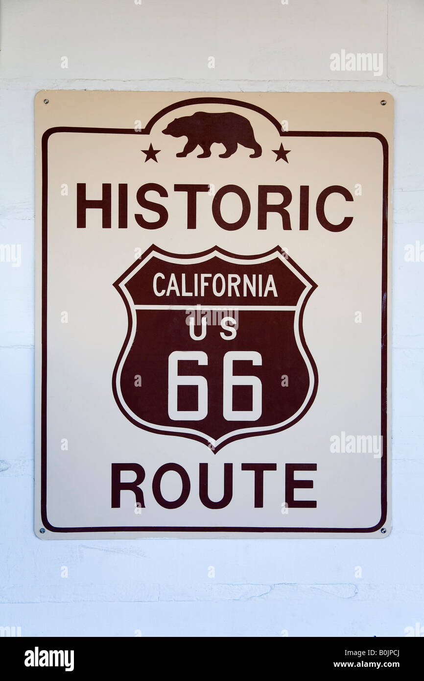 Historic El Rancho Motel Route 66 Barstow California USA Stock Photo ...