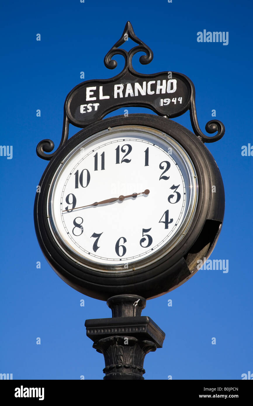 Historic El Rancho Motel Route 66 Barstow California USA Stock Photo ...