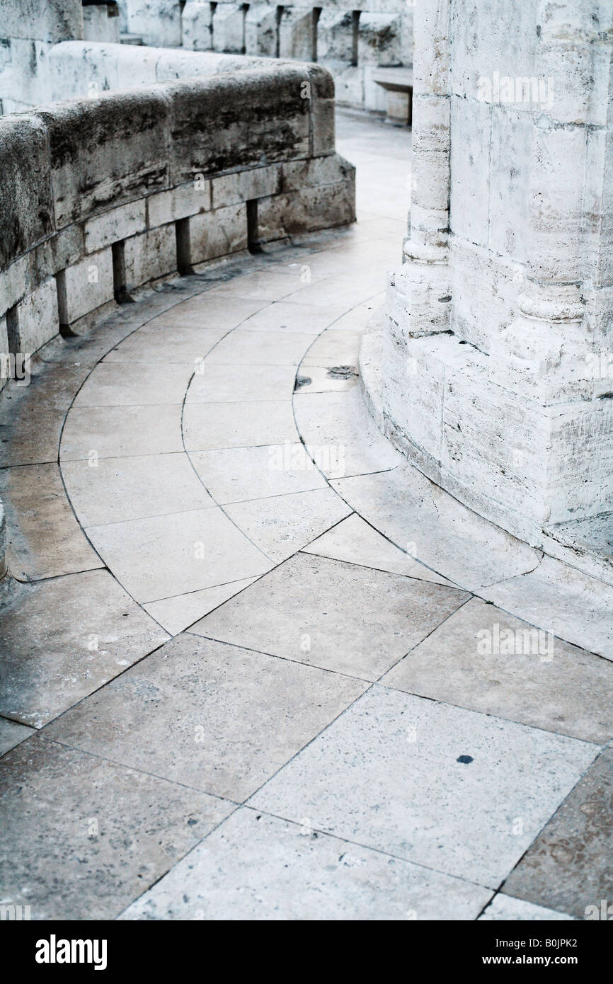 The Halászbástya or Fisherman's Bastion, Buda, Budapest, Hungary Stock ...