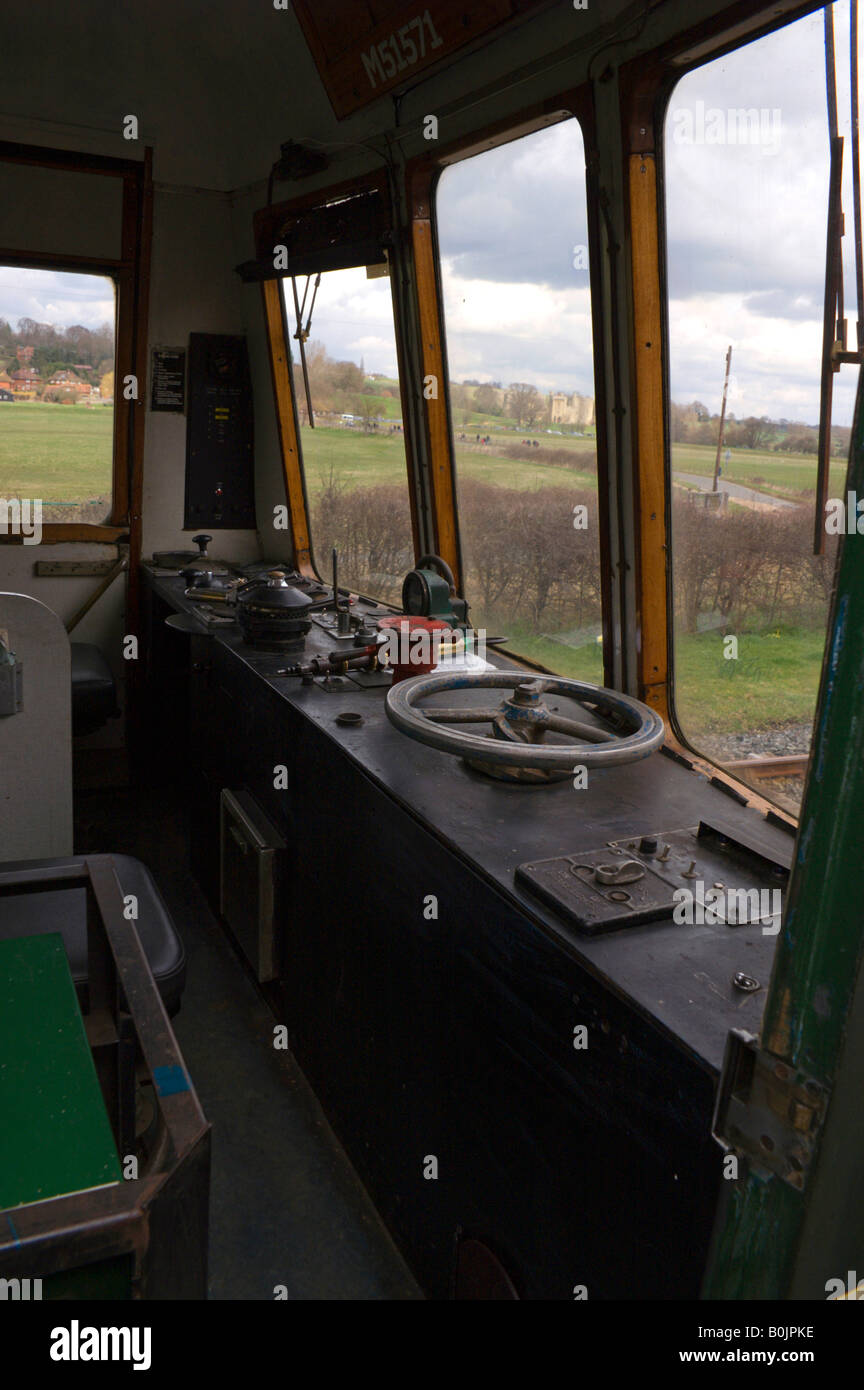 Diesel locomotive cab controls hi-res stock photography and images - Alamy