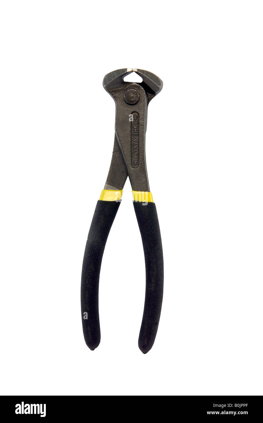 industrial heavy cutter isolated on white background with clipping path ...