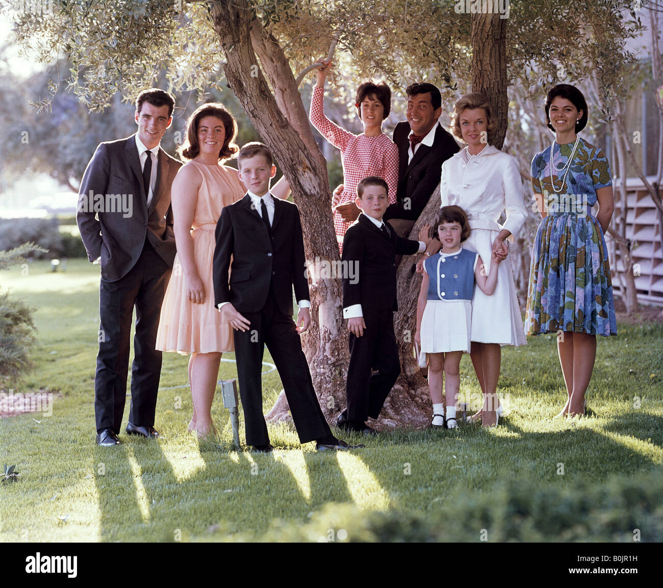 DEAN MARTIN - US entertainer with his family Stock Photo - Alamy