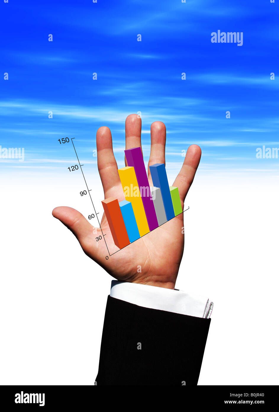 Population increase graph hi-res stock photography and images - Alamy