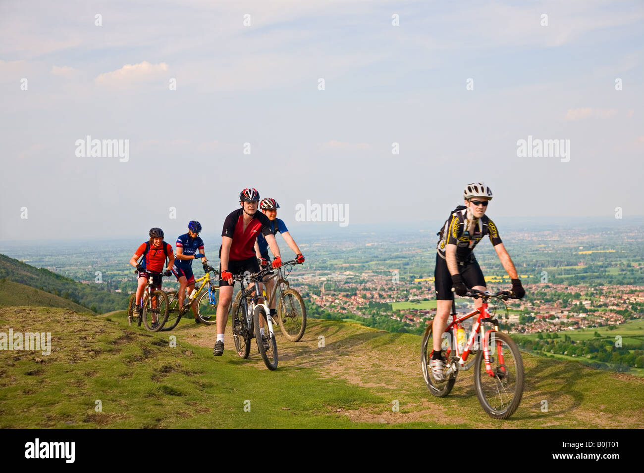 Bikers cyclists bicycles bikes hi-res stock photography and images - Alamy