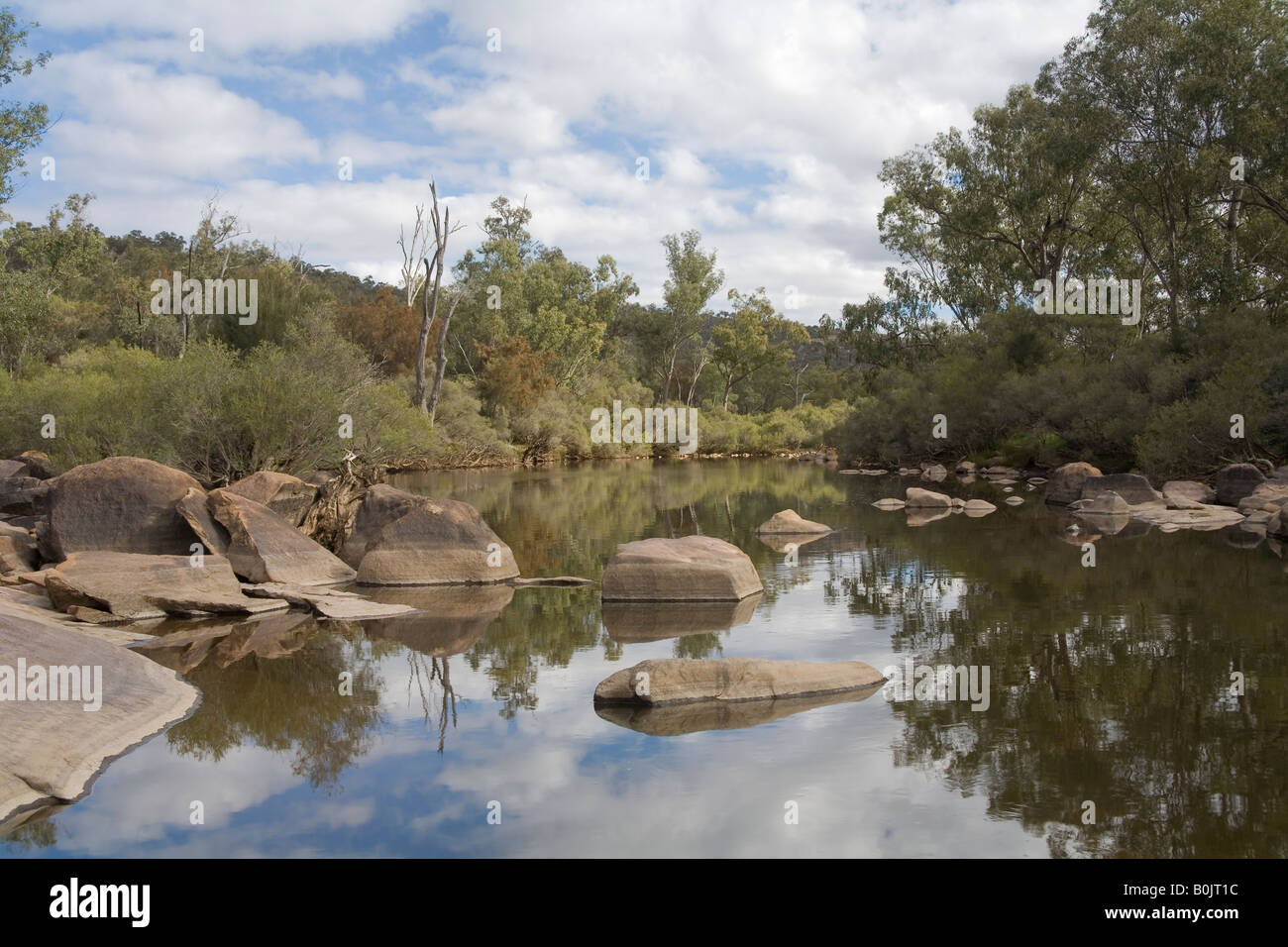 Australian wildnerness river scene Stock Photo - Alamy