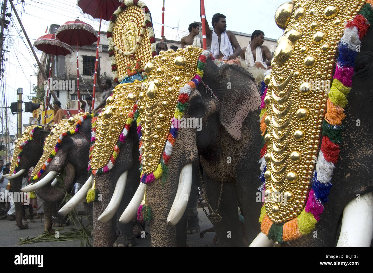 Thrissur pooram hi-res stock photography and images - Alamy