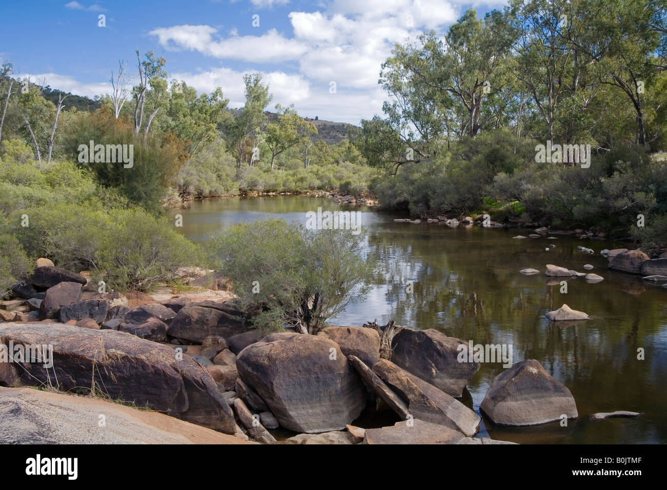 Avon Valley National Park river scene Western Australia Stock Photo - Alamy