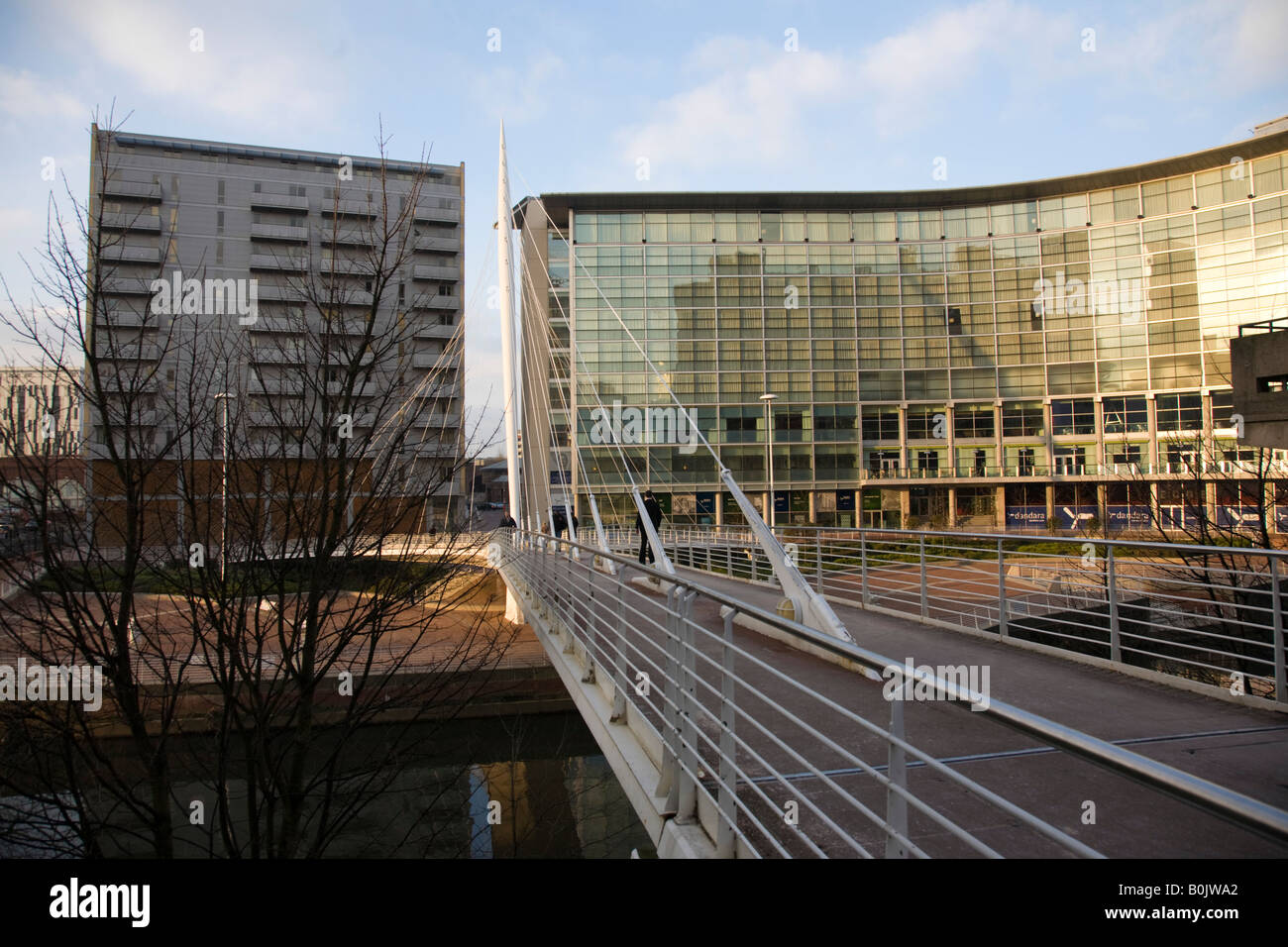 Irwell footbridge hi-res stock photography and images - Alamy