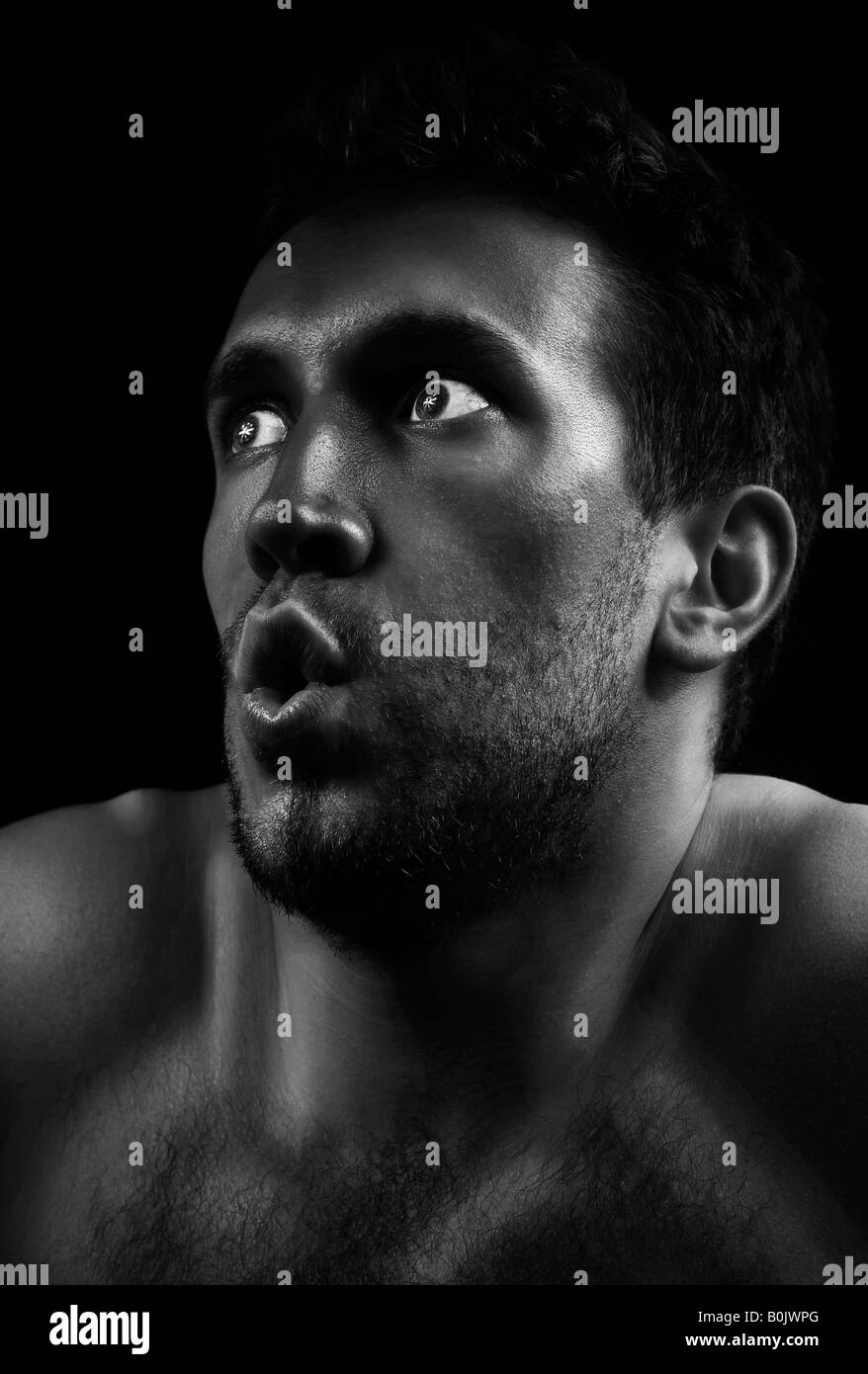 Ironic black man hi-res stock photography and images - Alamy