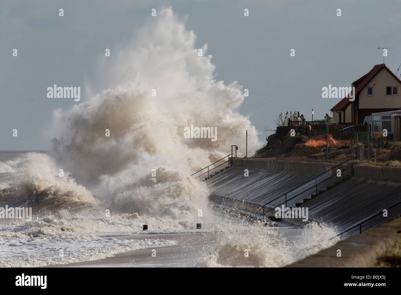 spring tides Ostend, North Norfolk Stock Photo - Alamy