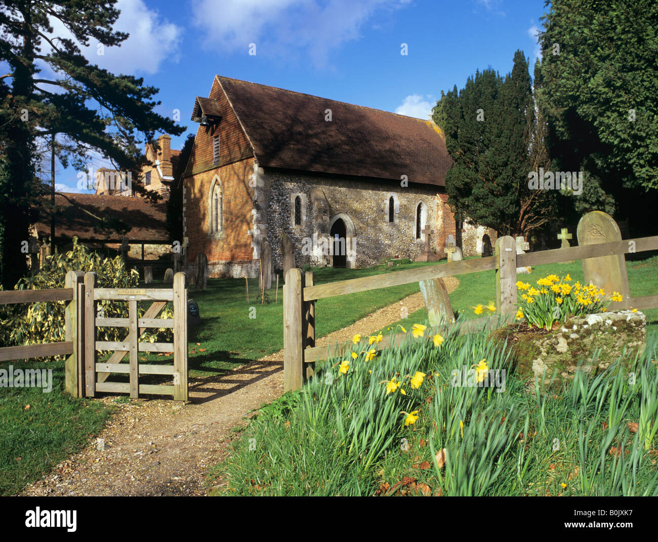 Wanborough Surrey England UK 11C ST BARTHOLOMEW S smallest church in ...
