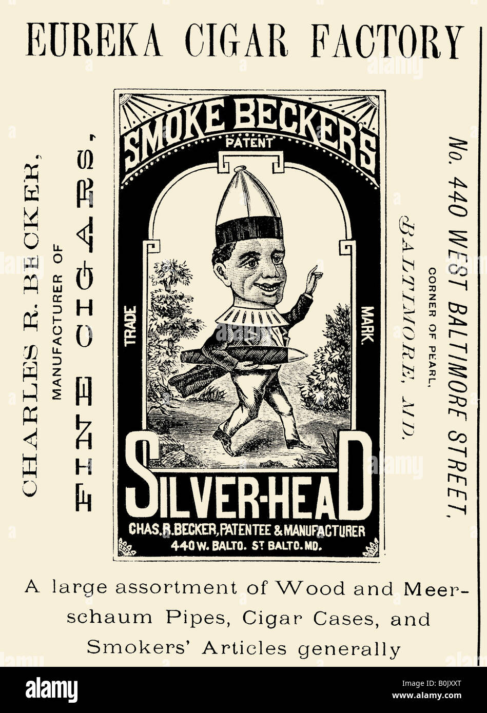 Eureka Factory Cigar Stock Photo - Alamy