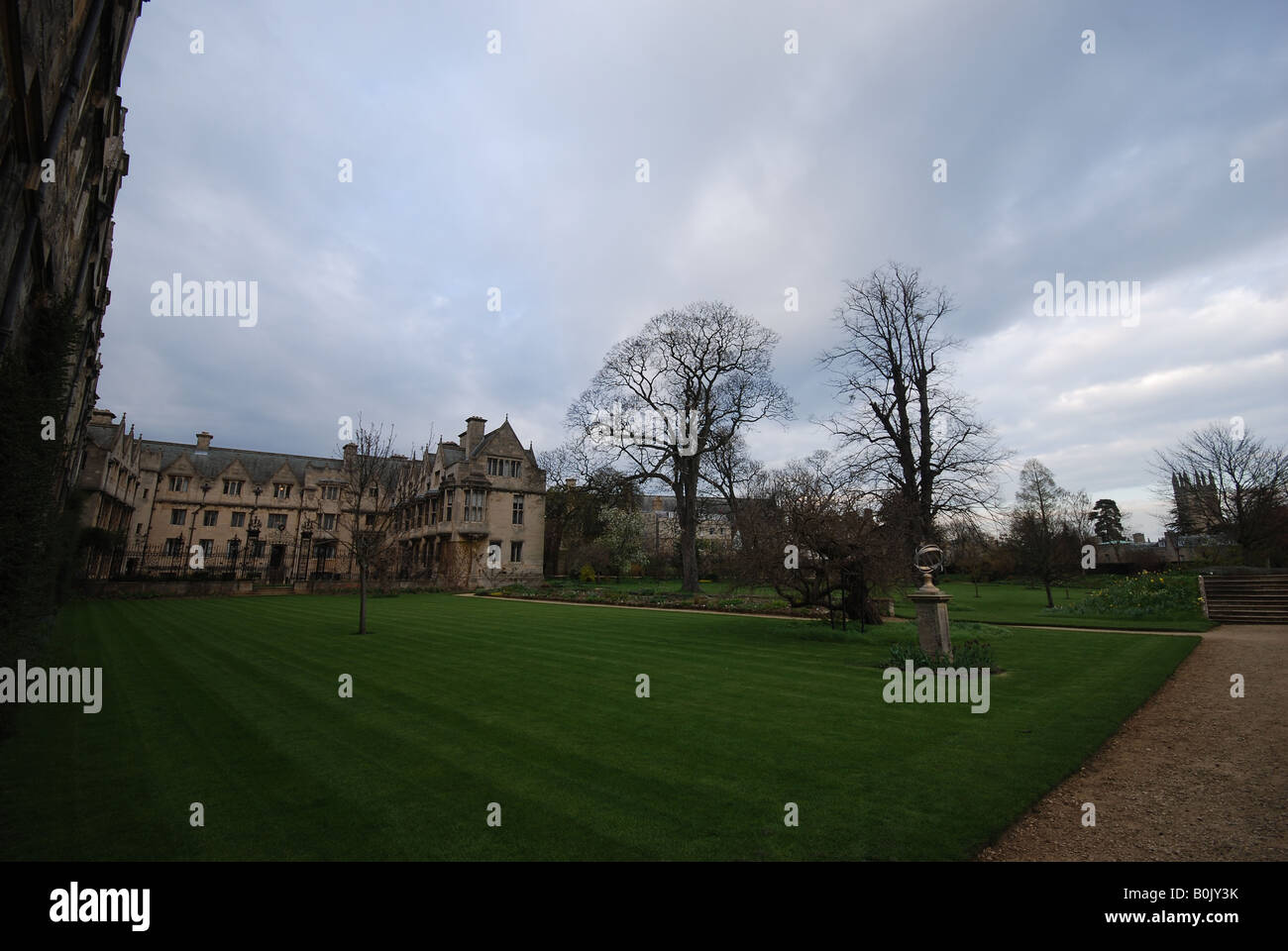 Merton College, Gardens Stock Photo - Alamy
