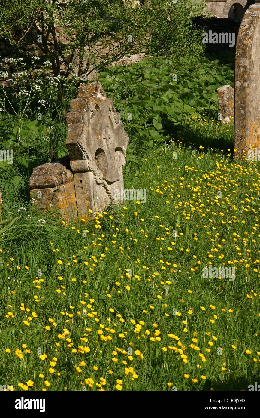 Biddestone village church hi-res stock photography and images - Alamy