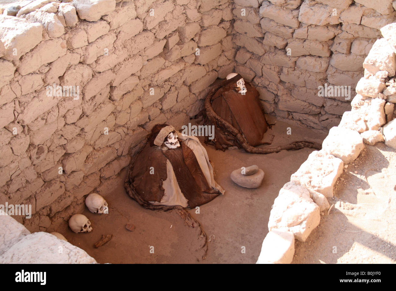 Nazca mummies Peru Stock Photo - Alamy