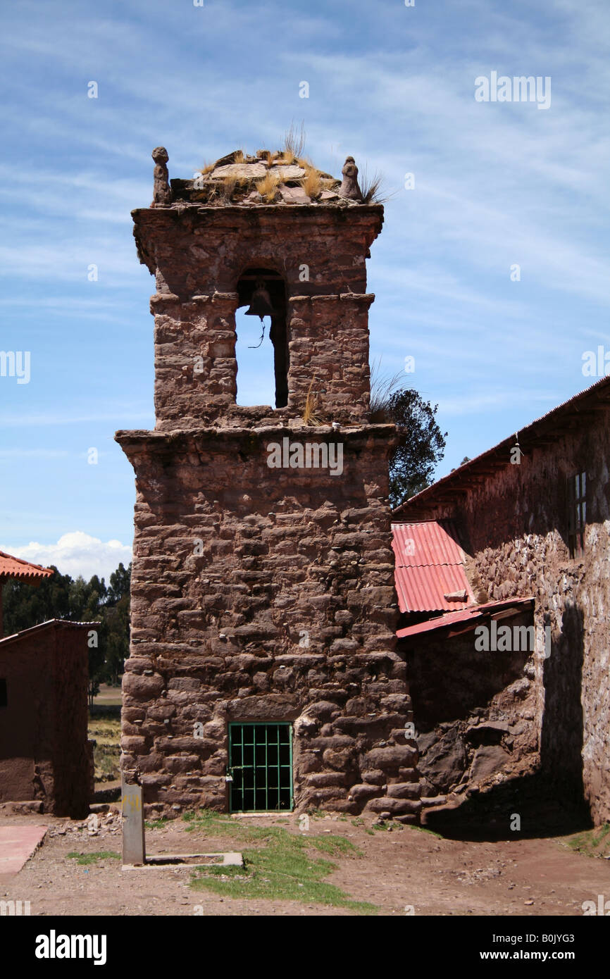 Taquille island lake titicaca hi-res stock photography and images - Alamy