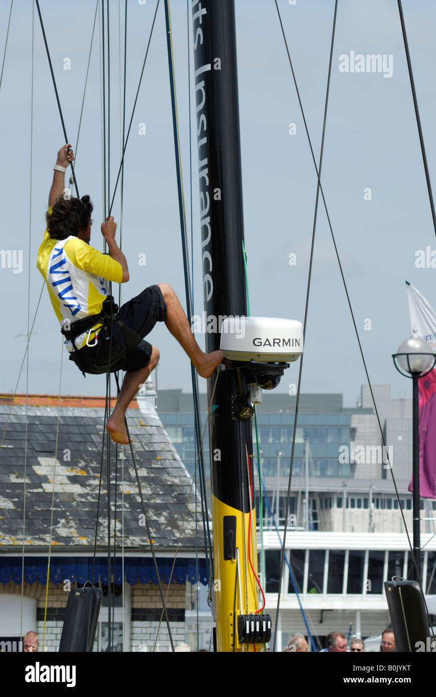 Imoca 60 racing yacht High Resolution Stock Photography and Images - Alamy