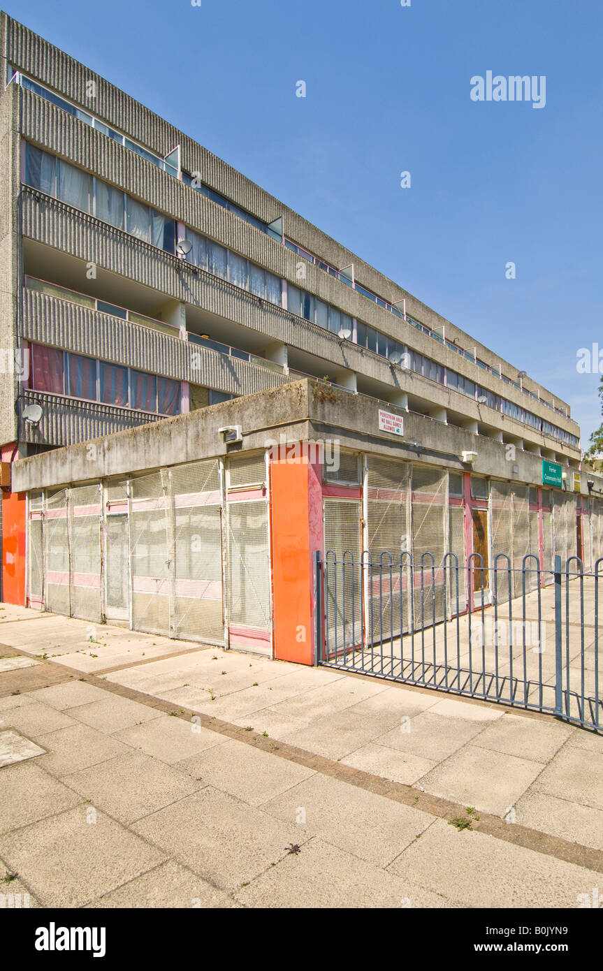 A view on the infamous Ferrier estate in Kidbrooke, London Stock Photo ...