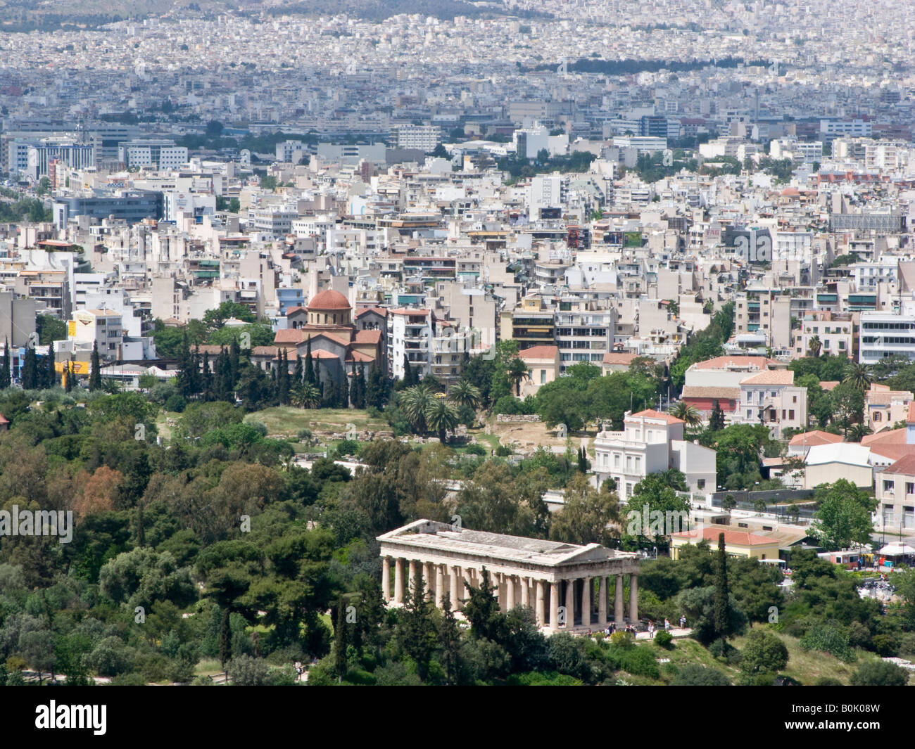 Athens agora view hi-res stock photography and images - Alamy