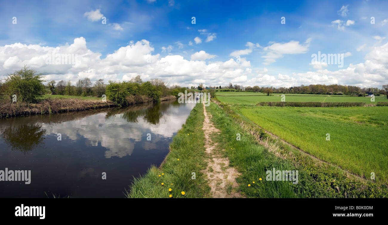 Knowle locks on the grand union canal warwickshire midlands england uk ...